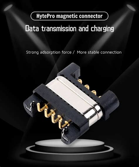 Mechanical Right Straight Angle Pcb Magnetic Connector With Male And Female Buy Male And