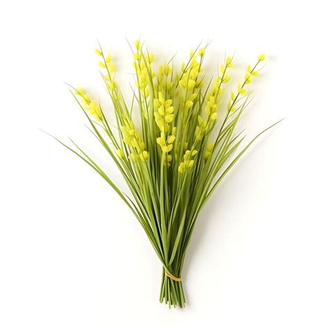 Premium Ai Image Alamo Switchgrass Yellowgreen A Small Bouquet