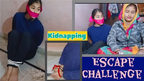 #like Kidnapping||Escape CHALLENGE||Hogtie Challenge||Social Awareness|Manya Creation # ...