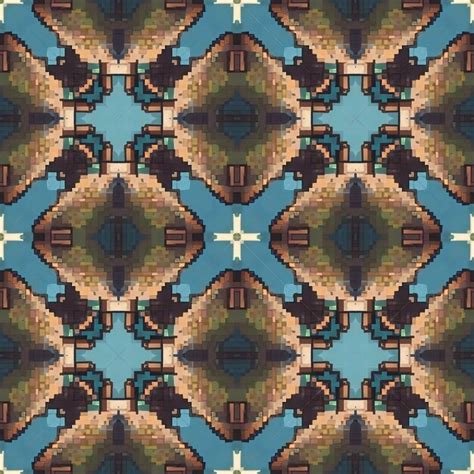 Premium Ai Image Seamless Background Pattern Abstract Geometric Pattern In Low Poly Style