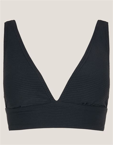 Kina Triangle Bikini Top Black Bikini Tops Monsoon Global