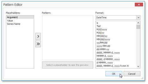 pattern editor winforms controls devexpress documentation