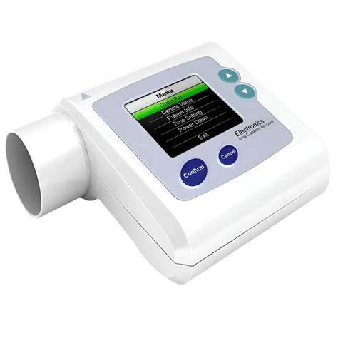 Spiromètre Portable Avec écran Mesure De Létat Pulmonaire Mbs10