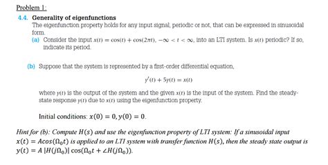 solved generality of eigenfunctions the eigenfunction