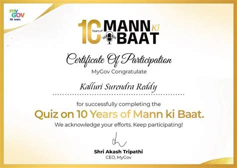 Kalluri Surendra Reddy Posted On Linkedin