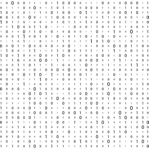 Premium Vector Matrix Background With Numbers On The Screen Binary