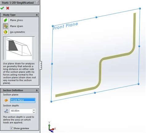 utilizing 2d simplification in solidworks simulation goengineer
