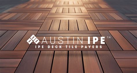 Ipe Deck Tile Pavers