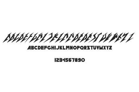 Metallica Font Free Download Dafont Jungle