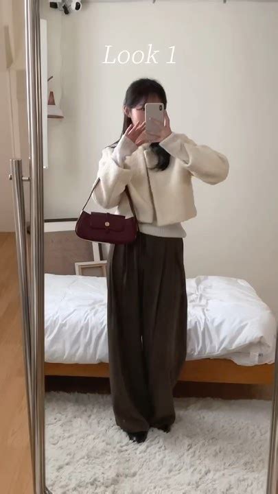 겨울 아우터 6가지 추천 ️ 일주일 꾸안꾸 데일리룩ㅣ겨울 트위드 퍼자켓 무스탕 코디ㅣ직장인 출근룩 하객룩 대학생코디 데이트룩ㅣ패션하울 패션룩북ㅣdailylook