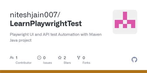 nitesh jain on linkedin github niteshjain007 learnplaywrighttest