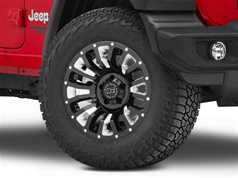 Black Rhino Jeep Wrangler Pinatubo Gloss Black Wheel 18x95 18mm