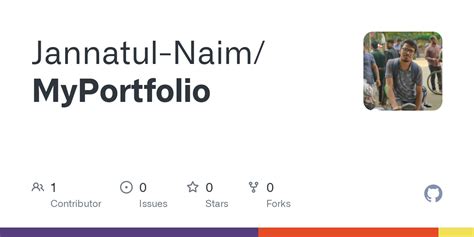 Github Jannatul Naimmyportfolio