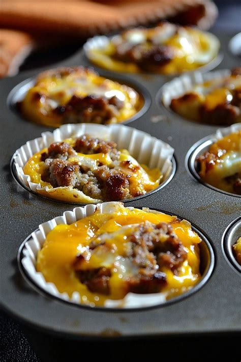 Easy Sausage And Egg Bites Recipe A Breakfast Delight Recipe In 2025