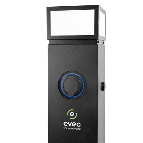 Evec Pedestal Ev Charger 22kw Single Socket Esp02 Lowest Price