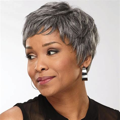 Debut Human Hair Blend Wig By Especially Yours® In Gray Short Wavy