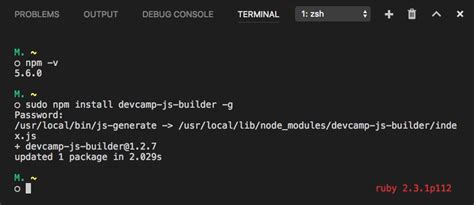 how to utilize the es6 project generator