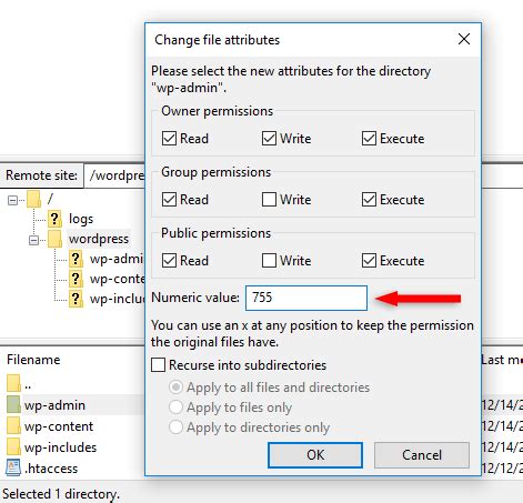 Ways To Change The Folder And File Permissions For WordPress ThemeSkills