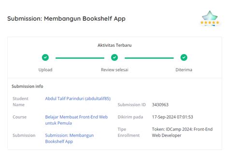 Github Abdultalifbookshelf App Submission Kelas Belajar Membuat