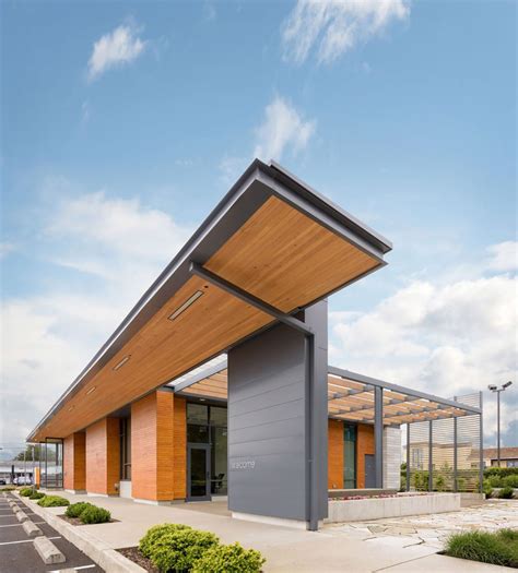 Modern Bank Exterior