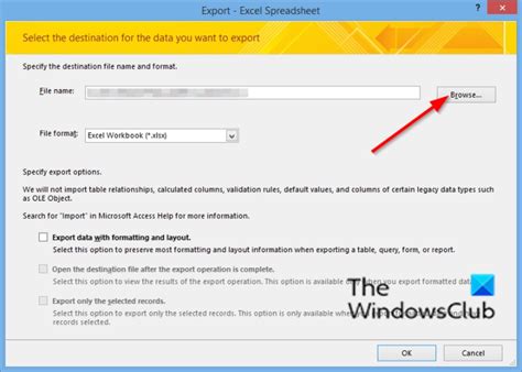 How To Export Data From Access To Excel