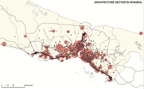Spatial Sprawl Of The Architecture Sector Ronael And Oruç 2020