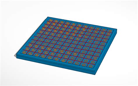 3d Design 2 Game Board Tinkercad