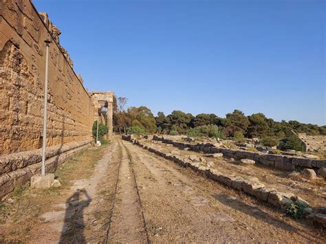 Cyrene Ancient Greek City And Archaeological Site In Libya Ancient