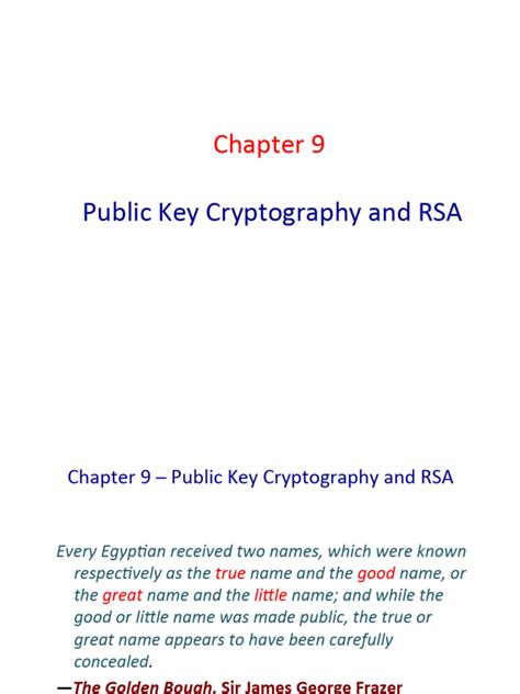 ch09 public key crypto and rsa pdf