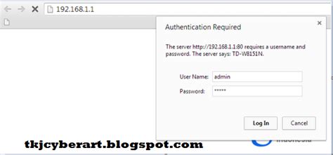 cara setting modem tp link telkom speedy tkj cyber art