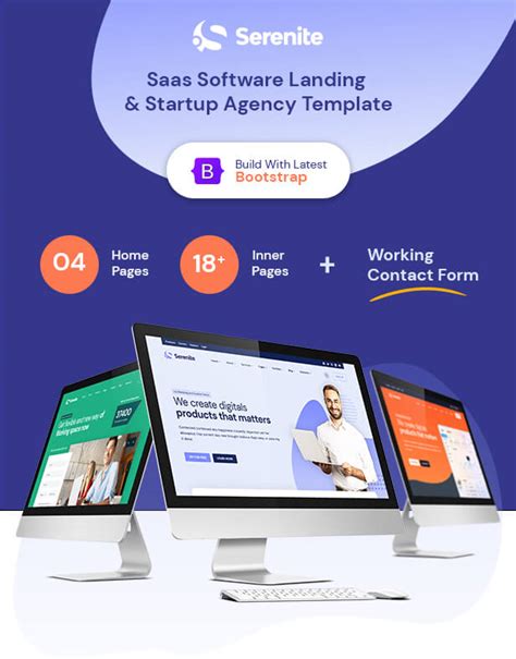 Saas Software Landing And Startup Agency Template Thememag