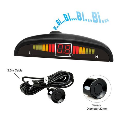 Newest LED Display Parking Sensor With Rear Parking Sensor For Car Reversing Aid Parking