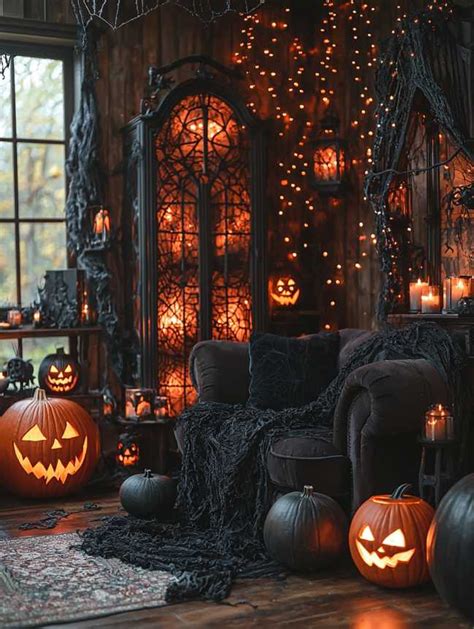 22 Best Living Room Halloween Decoration Indoor Ideas