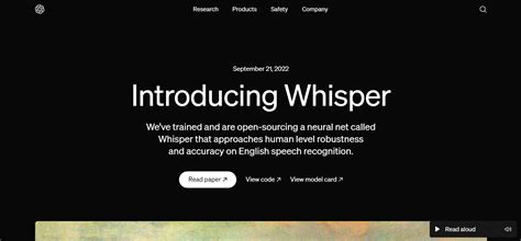 Whisper Api Convert Audio And Video Into Text Transcripts
