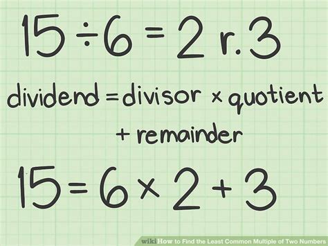 Ways To Find The Least Common Multiple Of Two Numbers WikiHow