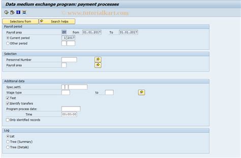 PC M CDTA SAP Tcode Data Medium Exchange