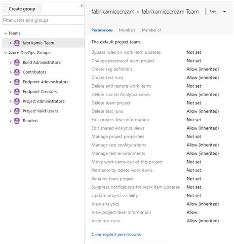 許可權、安全組和服務帳戶參考 Azure Devops Microsoft Learn