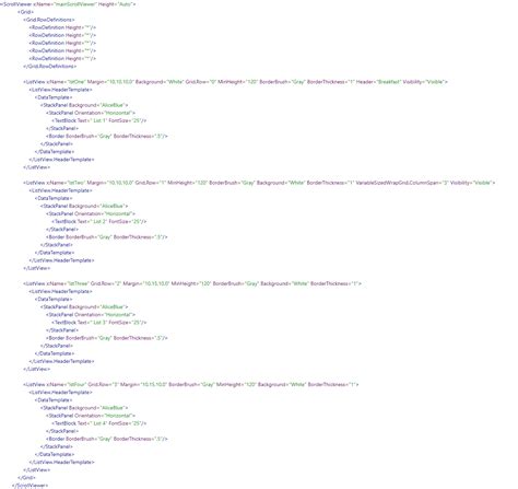Gridrow Inside Of A Scrollviewer Isnt Resizing Properly Microsoft Qanda