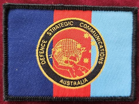 Barracks Patch Defence Strategic Communications Australia Patch
