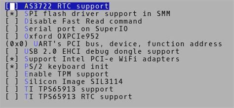 Coreboot Debugging Configuration Tint Etc NM Projects