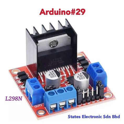 Arduino L N Module Dual H Bridge Motor Driver Shopee Malaysia
