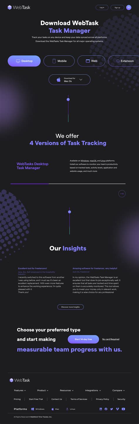 Light And Dark Theme Web UI Design Behance