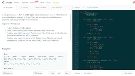Leetcode 每日一題 Daily Challenge 208 Implement Trie Prefix Tree Youtube