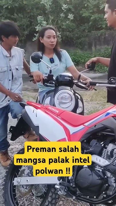 Preman sok jago salah palak polwan pemberani #shorts - YouTube