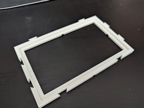 Solar Panel Frame 142x85 By Francis Beland Download Free Stl Model