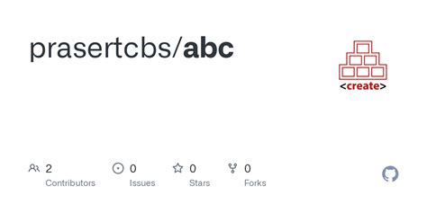 GitHub Prasertcbs Abc