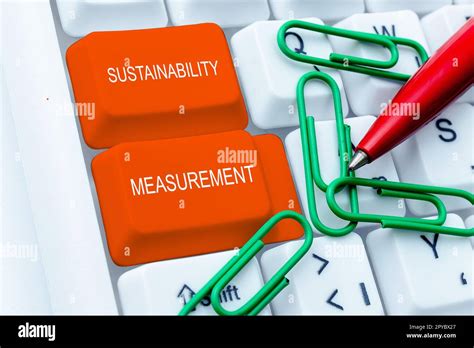 Conceptual Display Sustainability Measurement Business Showcase Tool