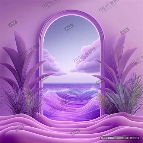 Ai创作图粉红色超现实海景 粉红色的超现实海景 紫色场景 柔和渐变梦幻场景 粉色的超现实景观 蓝紫色插画画面 粉红色超现实景观 手绘紫色梦幻场景 紫色调插画 粉色超现实主义景观 粉色奇幻超现实