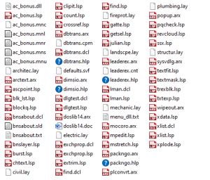 CAD Tools Lisp Routines