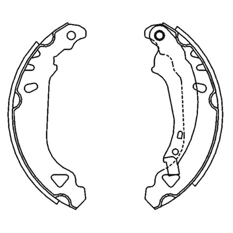 Sapata Lona Freio Renault Clio Logan Sandero Traseira Syl